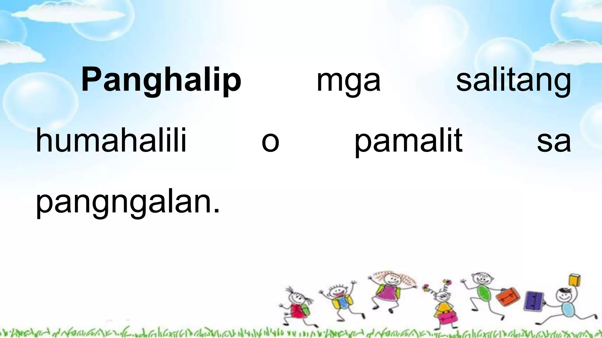 Panghalip | PPT