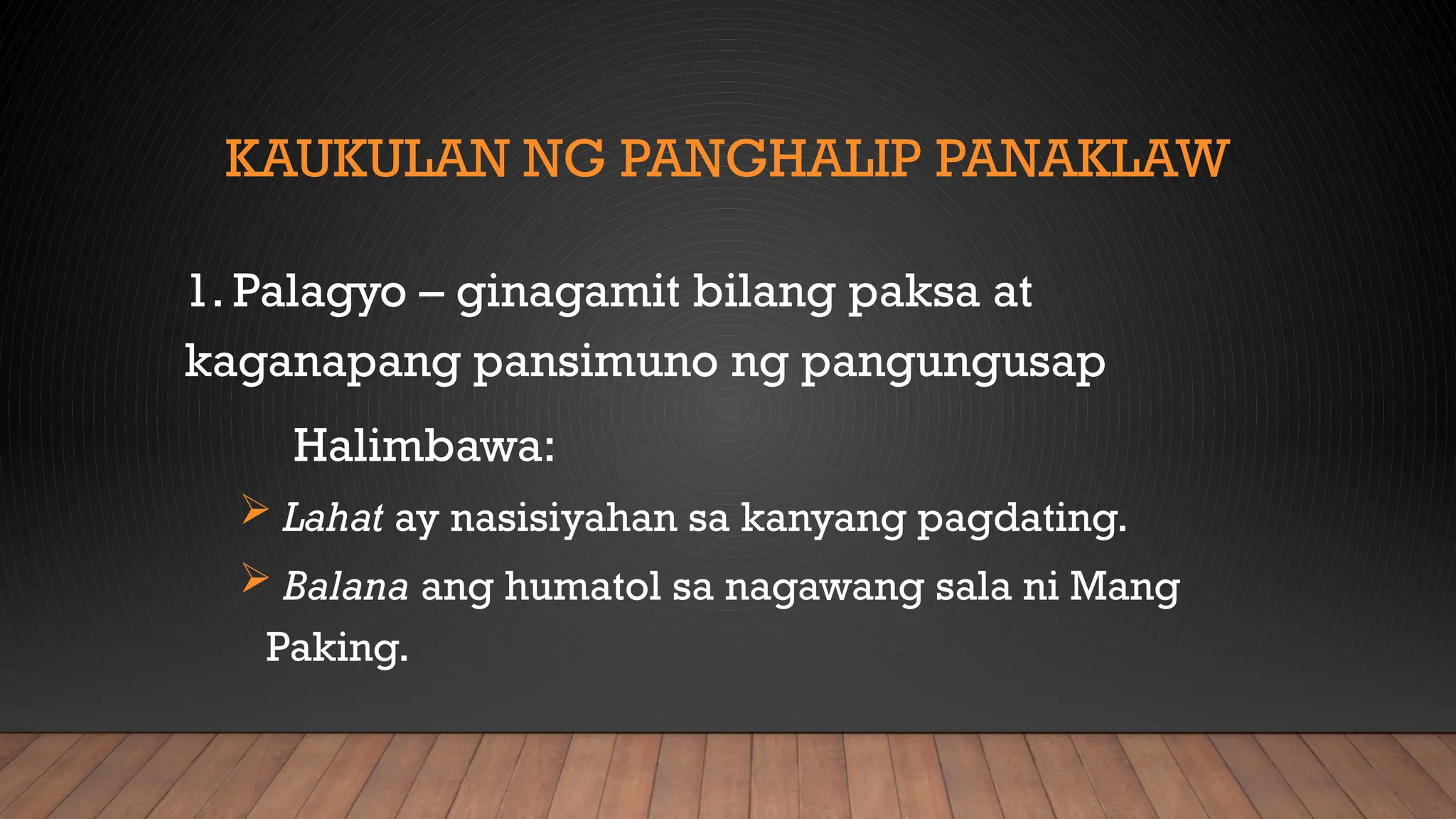 panghalip at mga uri nito.pptx ito ay patungkol sa filipino | PPTX