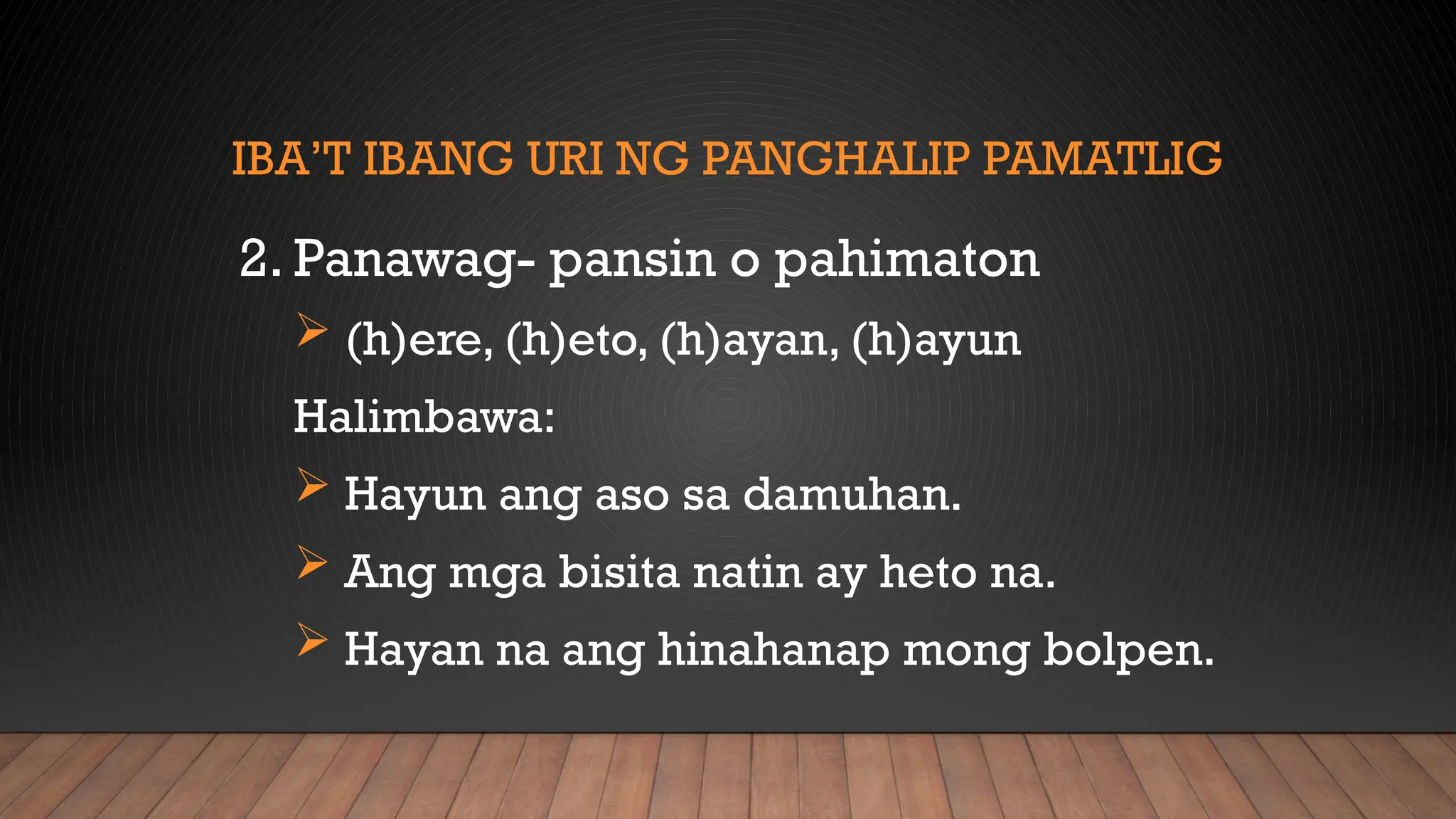 panghalip at mga uri nito.pptx ito ay patungkol sa filipino | PPTX