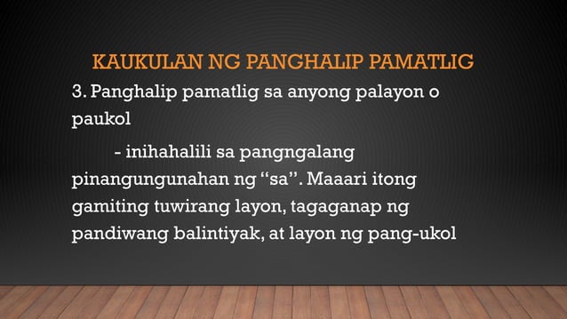 panghalip at mga uri nito.pptx ito ay patungkol sa filipino | PPTX