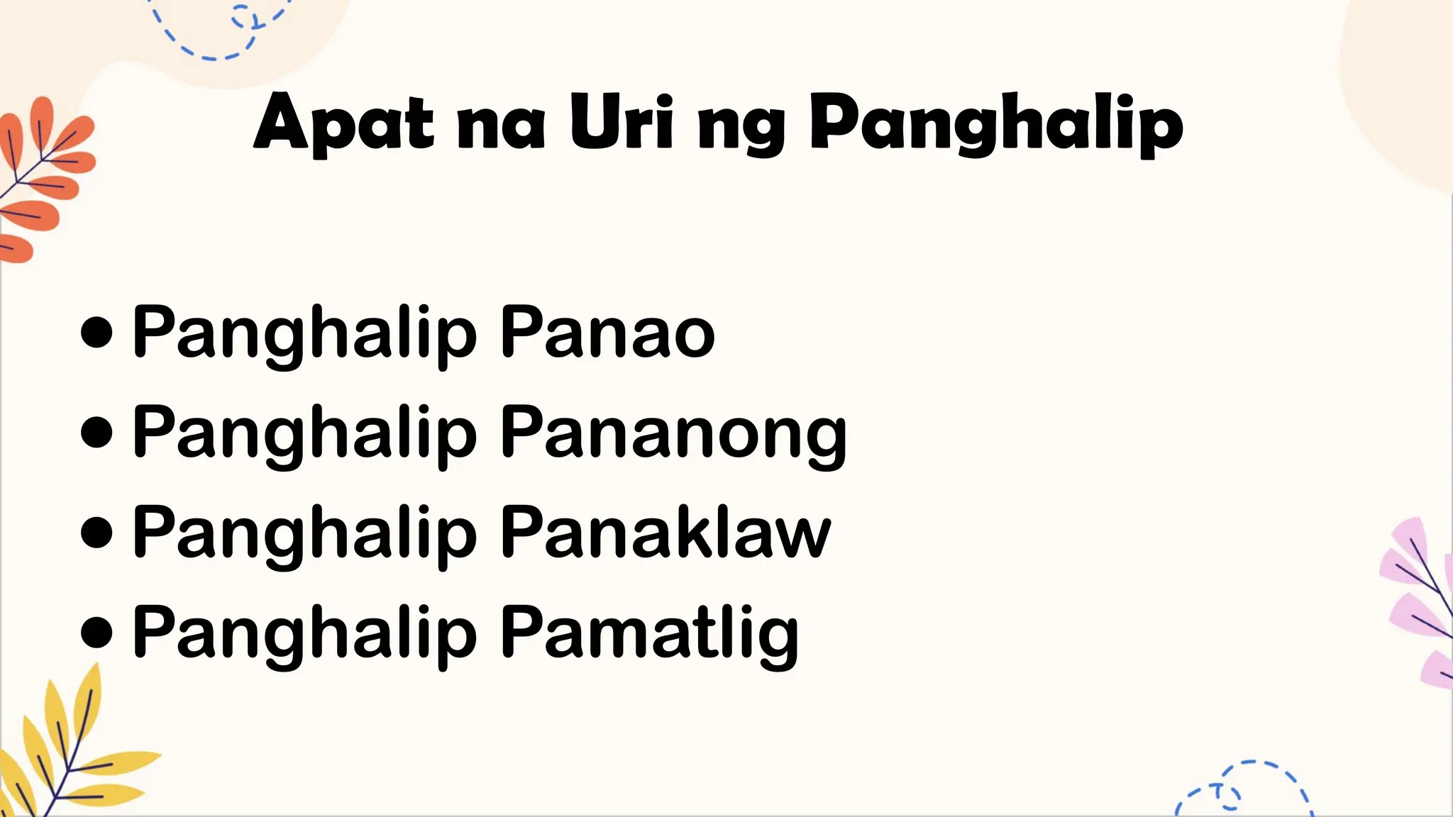 Panghalip Grade 4: Apat na uri ng Panghalip: Panghalip na Panao ...