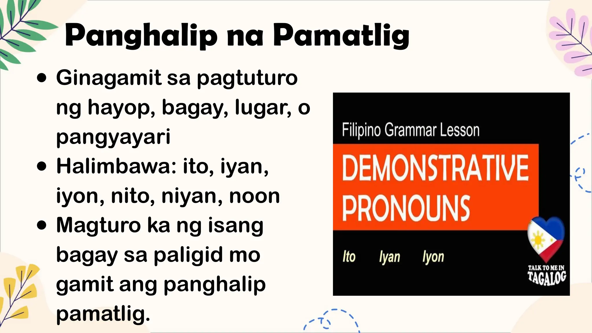 Panghalip Grade 4: Apat na uri ng Panghalip: Panghalip na Panao ...