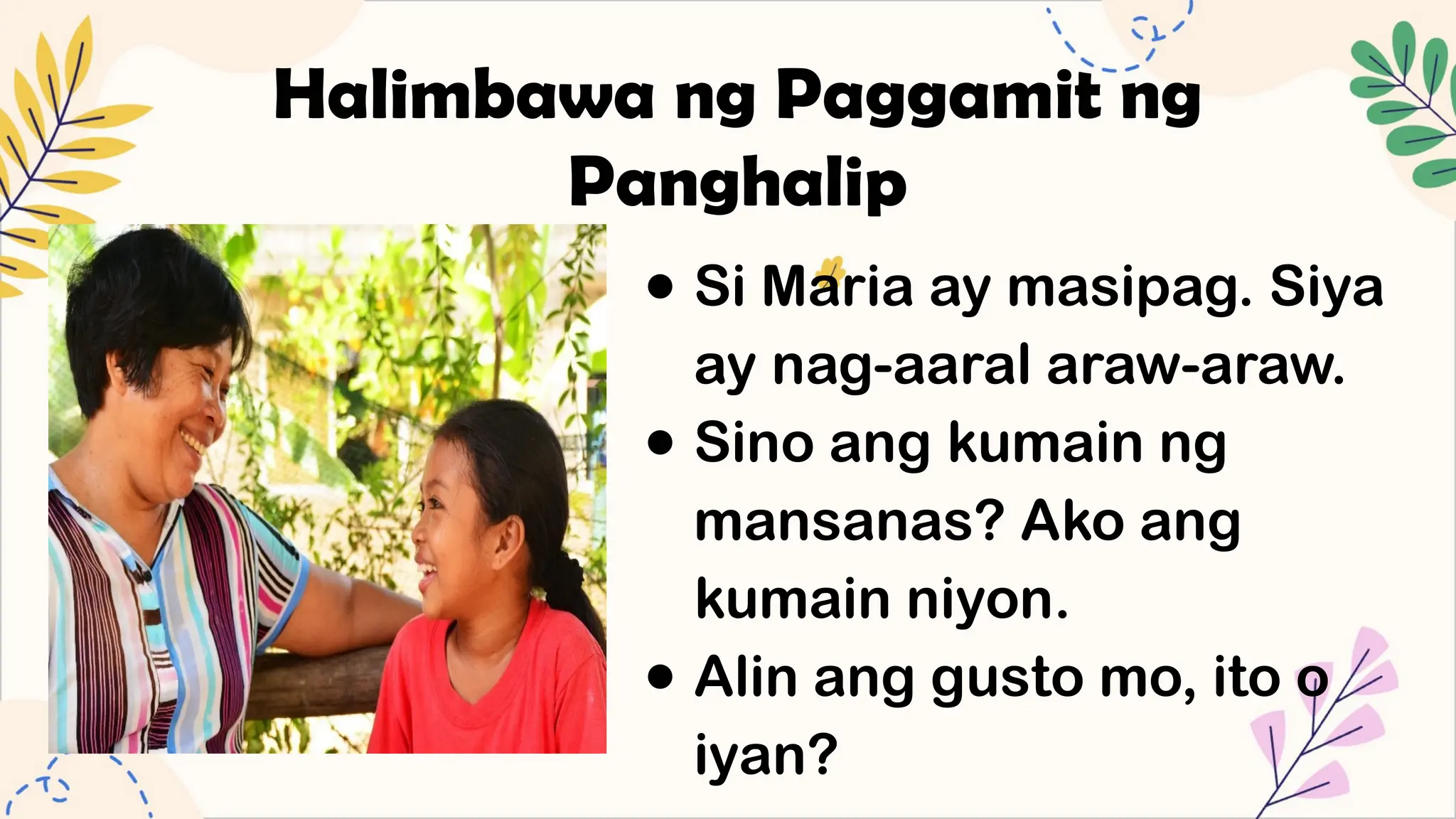 Panghalip Grade 4: Apat na uri ng Panghalip: Panghalip na Panao ...