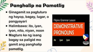Panghalip Grade 4: Apat na uri ng Panghalip: Panghalip na Panao ...