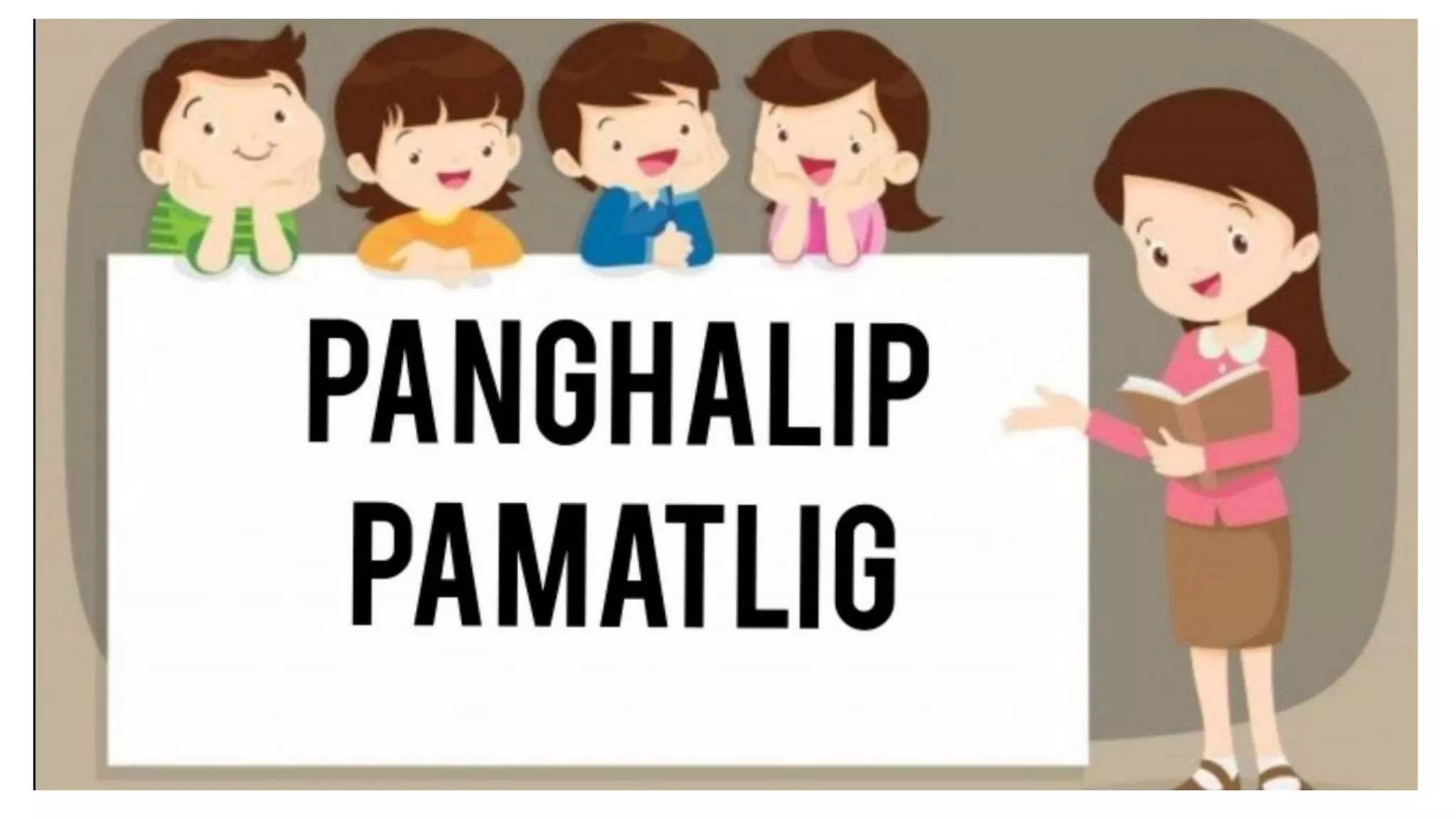 Panghalip Pamatlig | PPTX