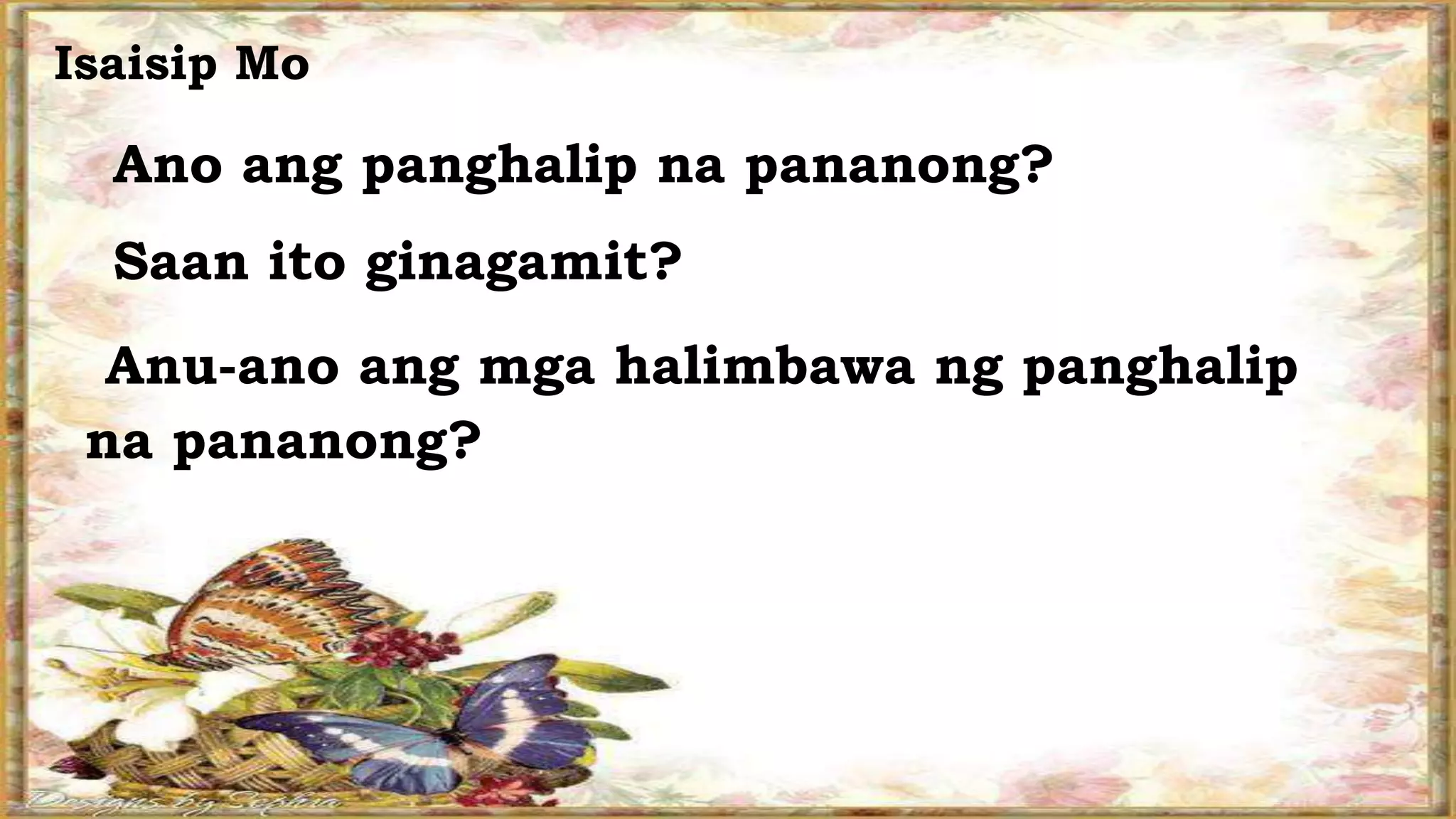 PANGHALIP PANANONG AT PANUTO.pptx