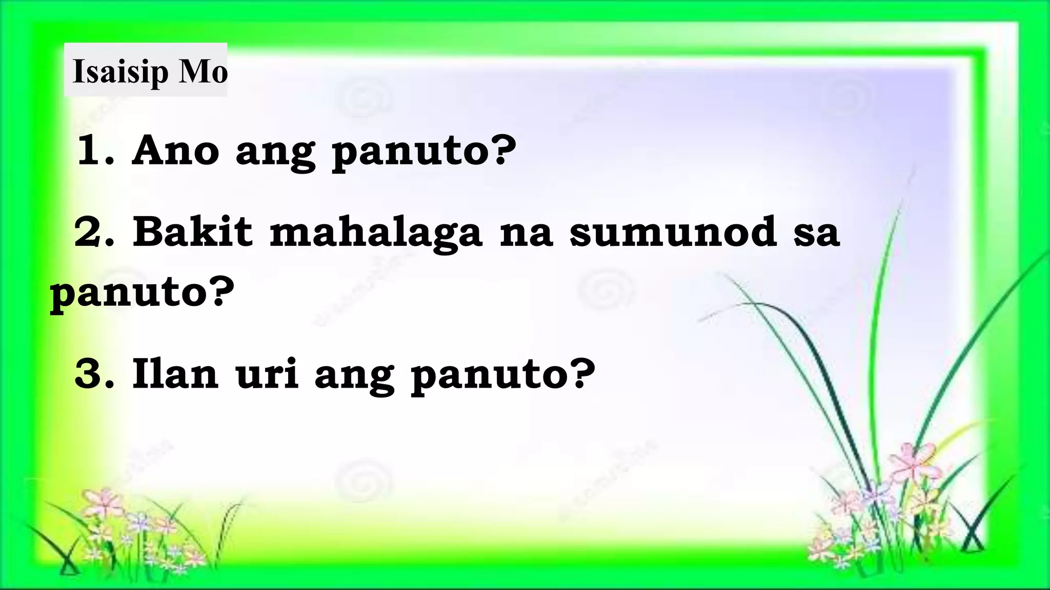 PANGHALIP PANANONG AT PANUTO.pptx