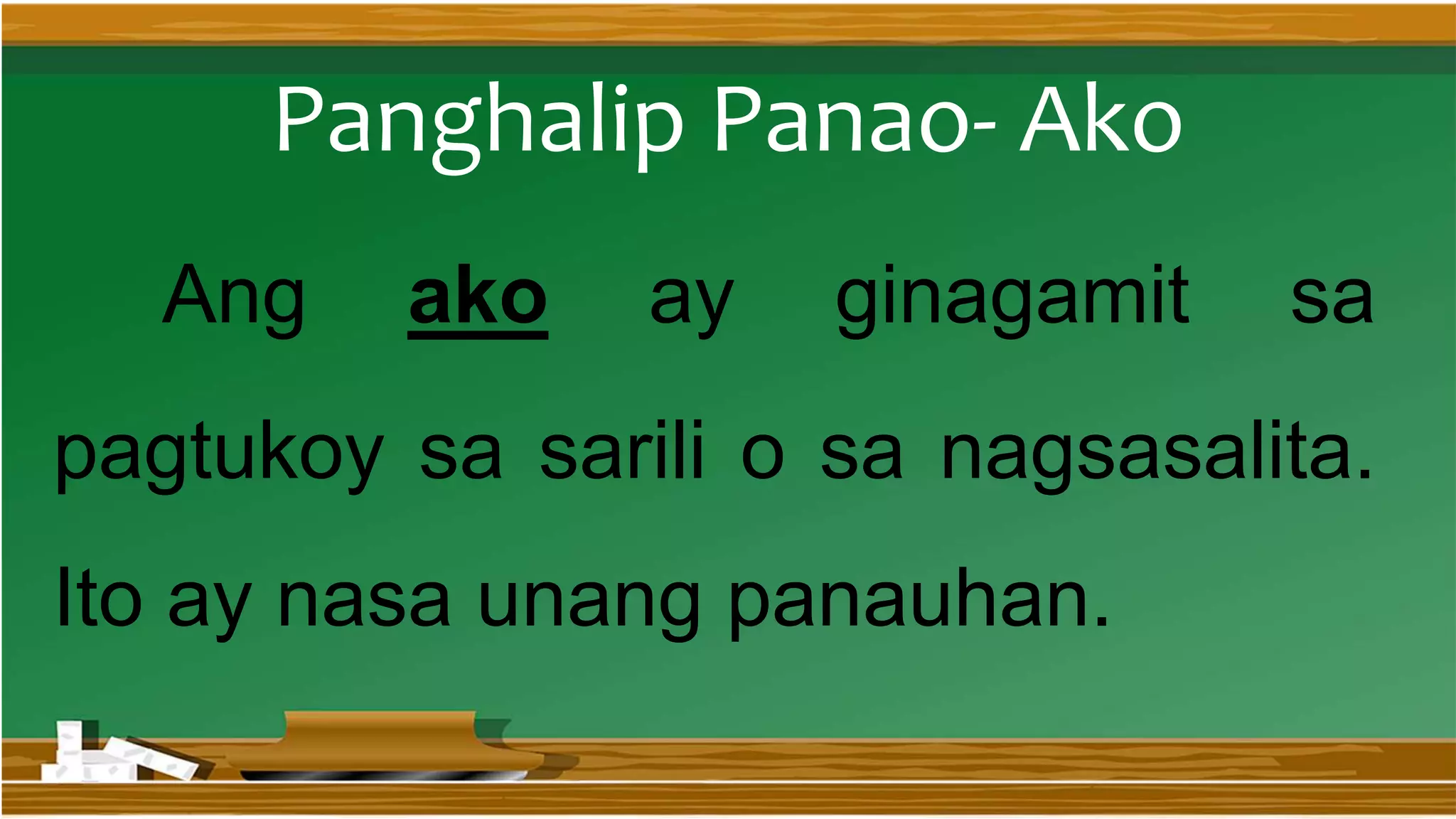 Panghalip Panao | PPTX