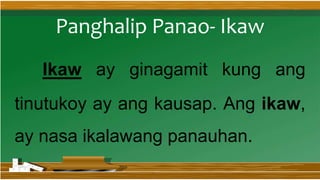 Panghalip Panao | PPTX