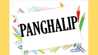 Panghalip Panao | PPTX