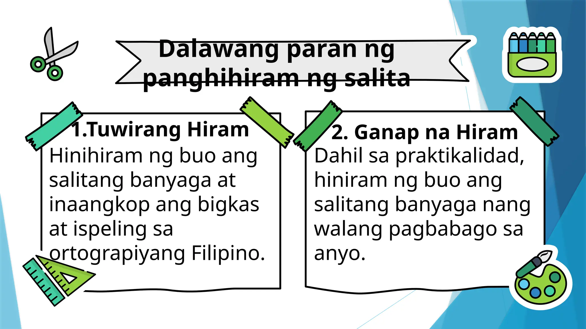 Piling-Larang,Panghihiram ng mga salita,pptx-grade12lesson2quarter2 | PPTX
