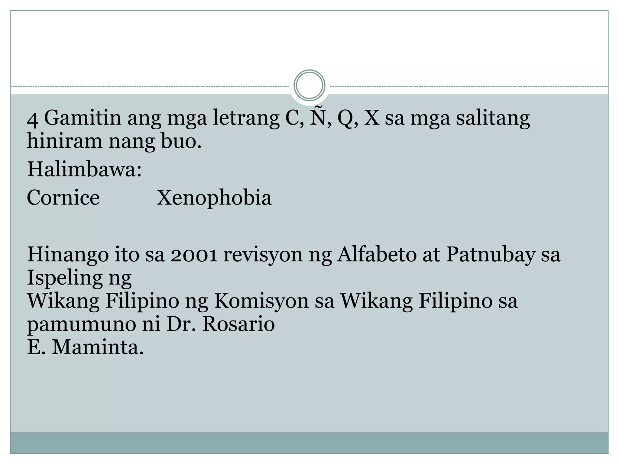 Panghihiram ng salita | PPTX