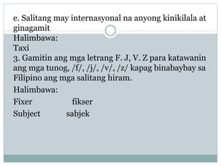 Panghihiram ng salita | PPTX