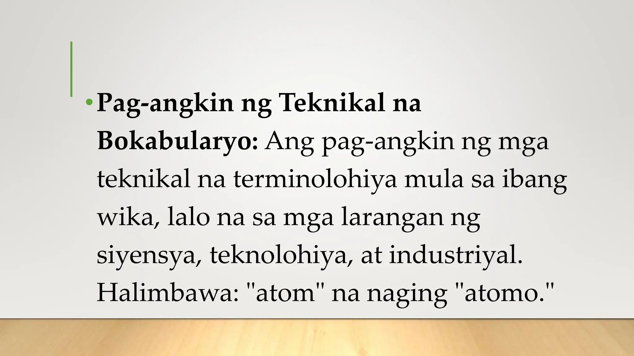 Panghihiram ng Salita sa Filipino sa Piling Larang.pptx