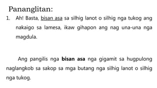 Pangilis sa Ngalan | PPTX