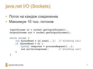 Java tricks for high-load server programming | PDF