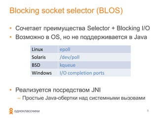 Java tricks for high-load server programming | PDF