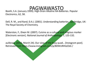 Pangkalahatang format sa pagtukoy ng sanggunian | PPTX