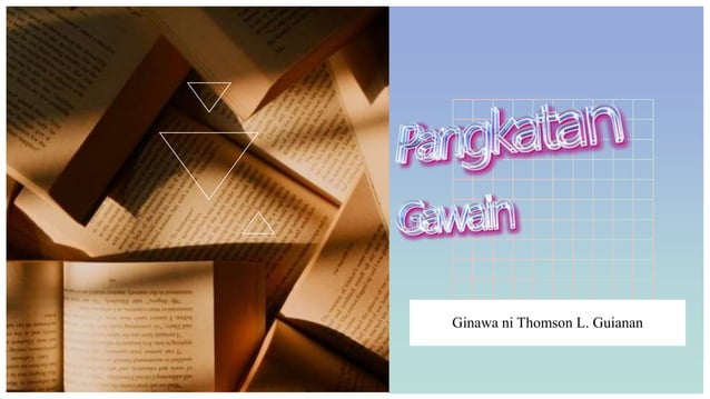 Mga pangkatang gawain | PPTX