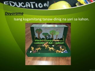 Exibit at Pantulong na medyang pang-edukasyon | PPTX