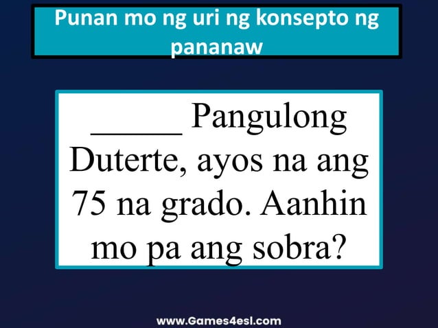 PPT for Pangkatang Pagsusulit grade 11 .pptx