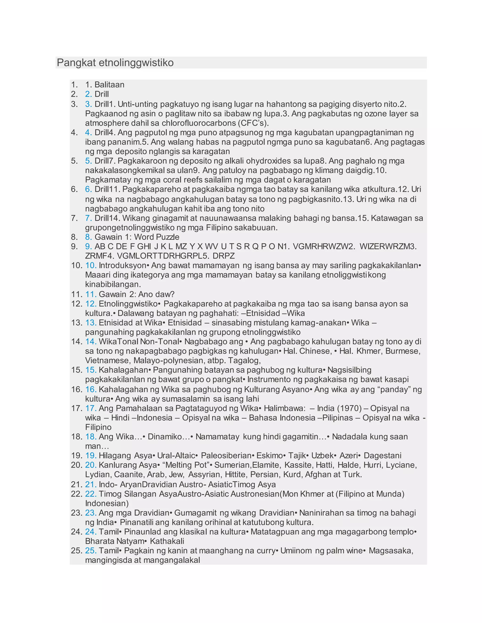 Pangkat etnolinggwistiko | DOCX