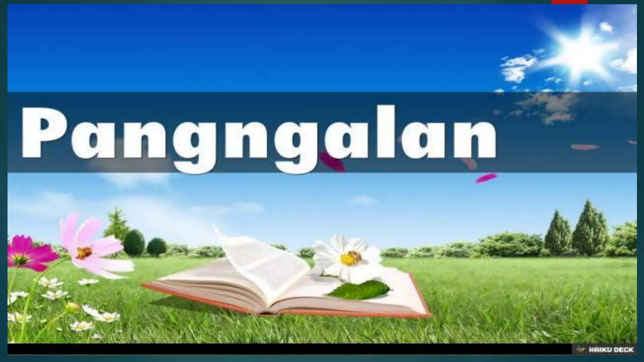 PANGNGALAN | PPTX