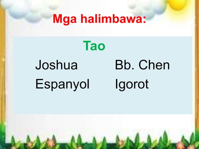 Pangngalang pantangi at pambalana | PPTX