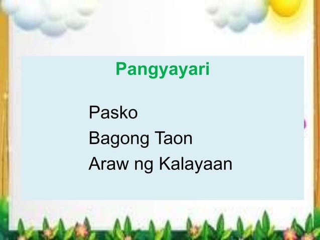 Pangngalang pantangi at pambalana | PPTX