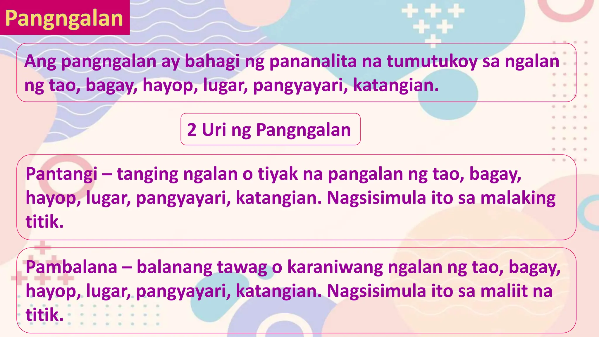 Pangngalan_Pag-uugnay ng Sariling Karanasan.pptx