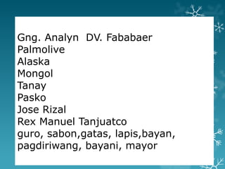PANGNGALAN PPT.pptx at ang mga kahulugan nito sa filipino | PPTX