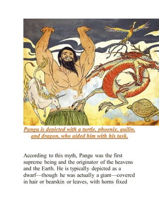 Pangu and the chinese creation story . | DOCX