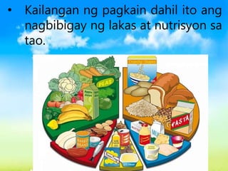 Pangunahing pangangailangan | PPTX