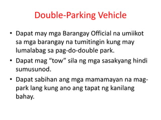 Pangunahing problema sa aking barangay. Ms. Jagto! =)) | PPTX