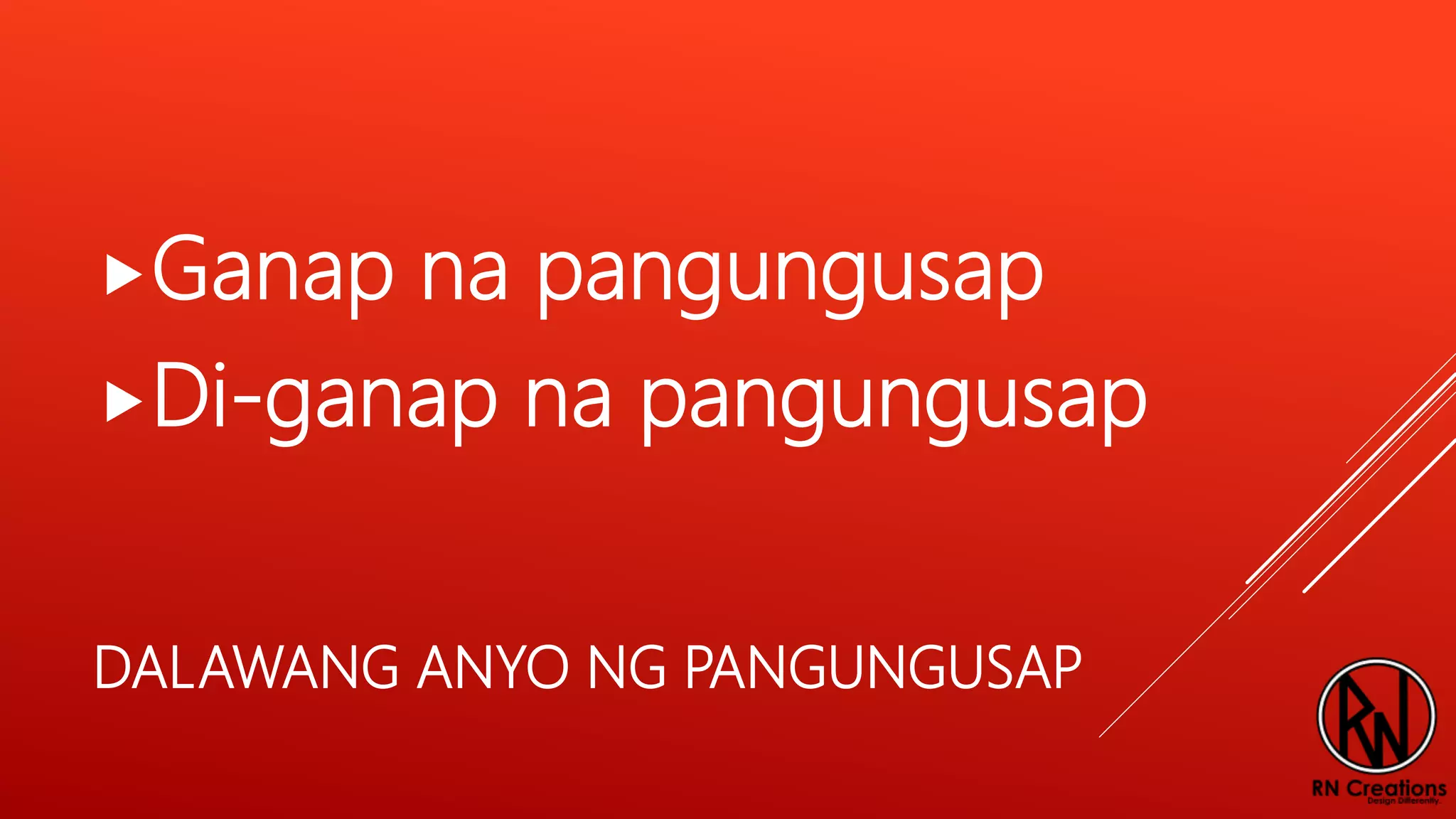 Pangungusap | PPTX