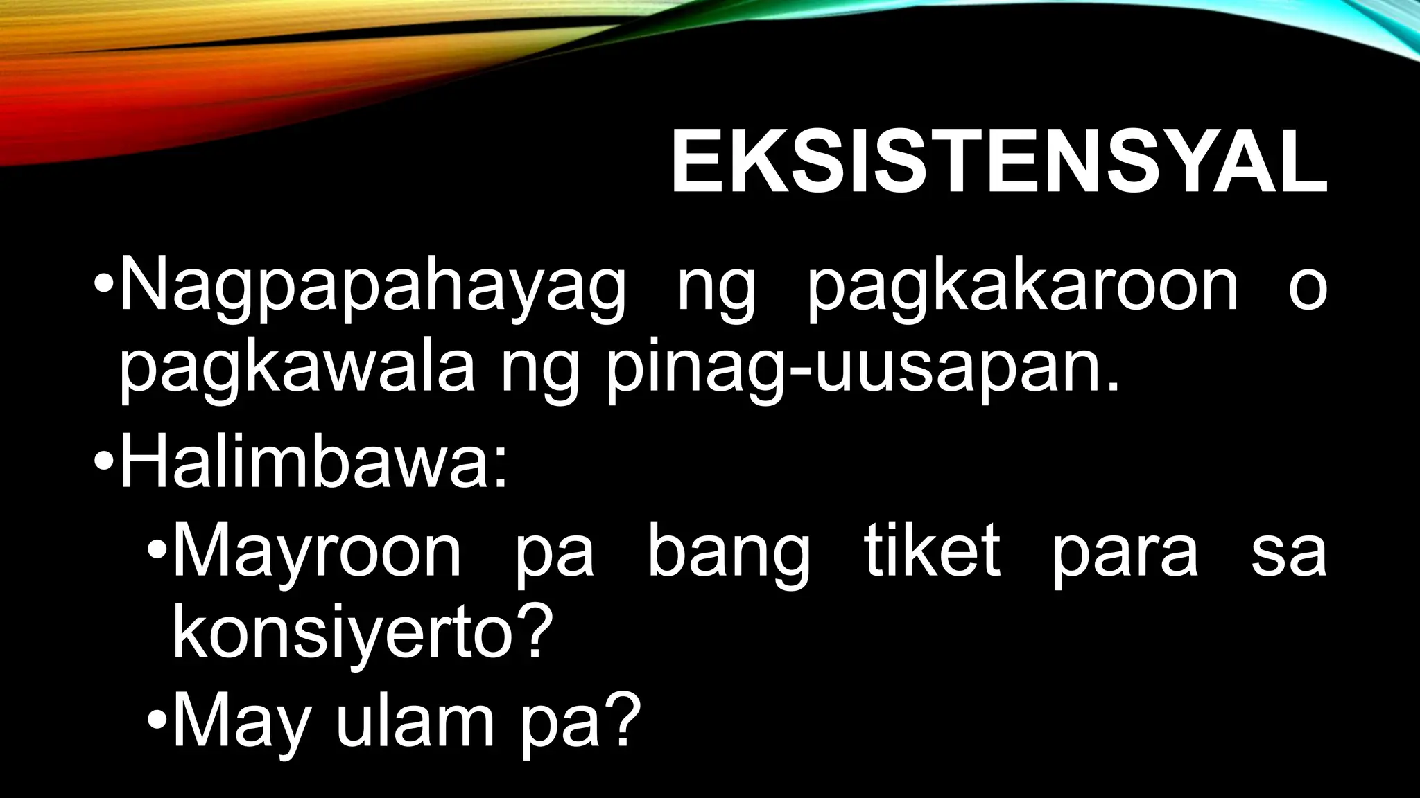 Pangungusap: mga halimbawa, bahagi, Kayarian, ayos, at iba pa. | PPTX