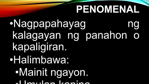 Pangungusap: mga halimbawa, bahagi, Kayarian, ayos, at iba pa. | PPTX