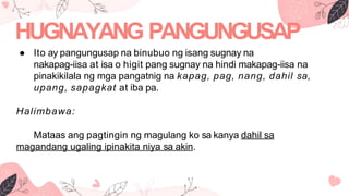 PANGUNGUSAP AYON SA KAYARIAN (GR-4).pptx