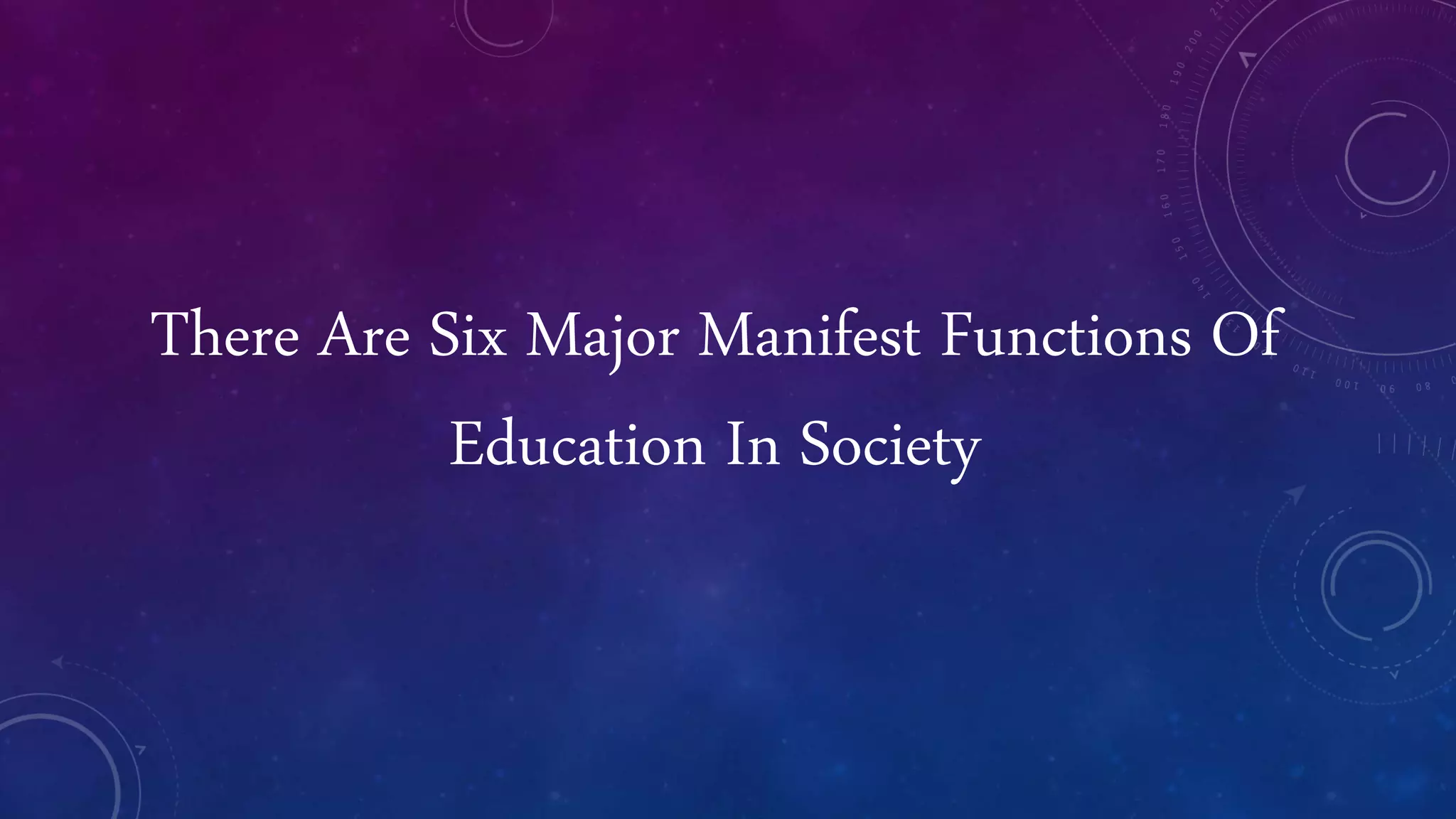 MAnifest and Latent Function presentation | PPTX