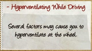 Panic Attack While Driving | ODP