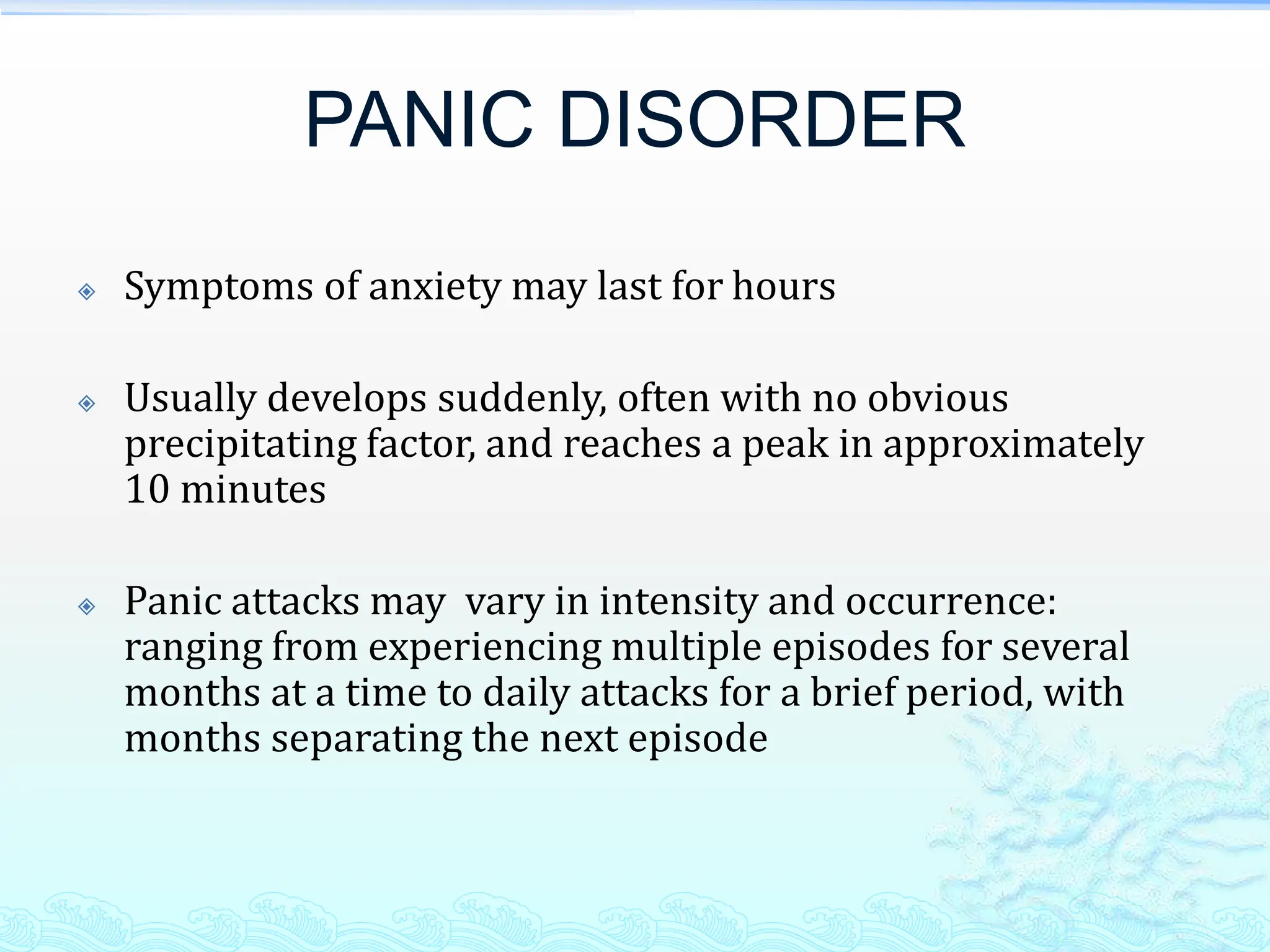 PANIC ATTACK mental health nursingn in bsc nursing students.pptx
