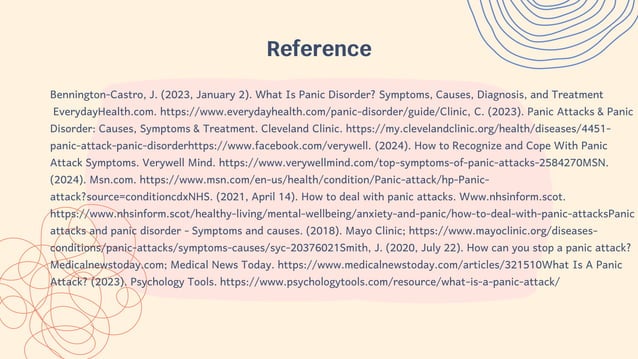 Panic attack - how to manage it and treatment | PPT