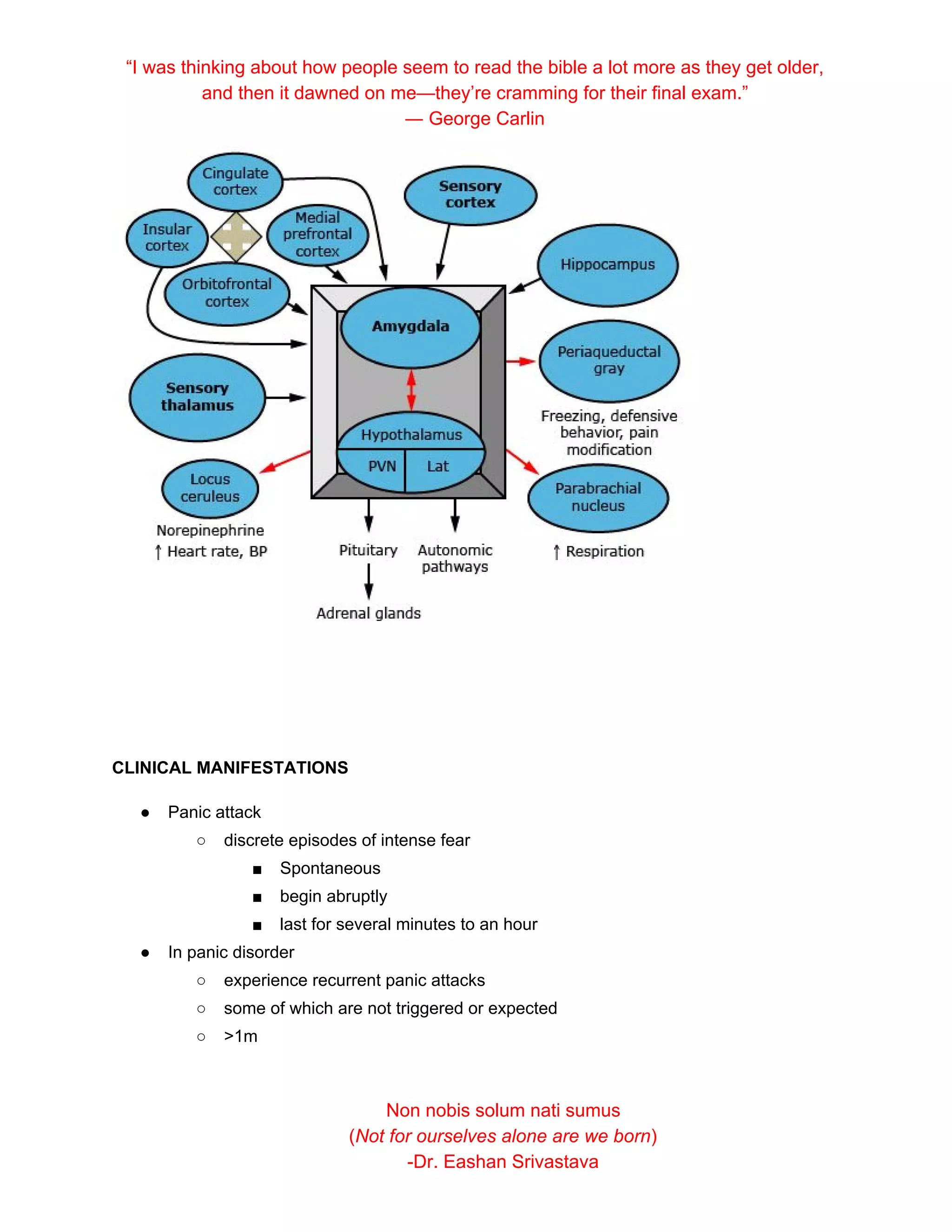 Panic attack panic disorder | PDF