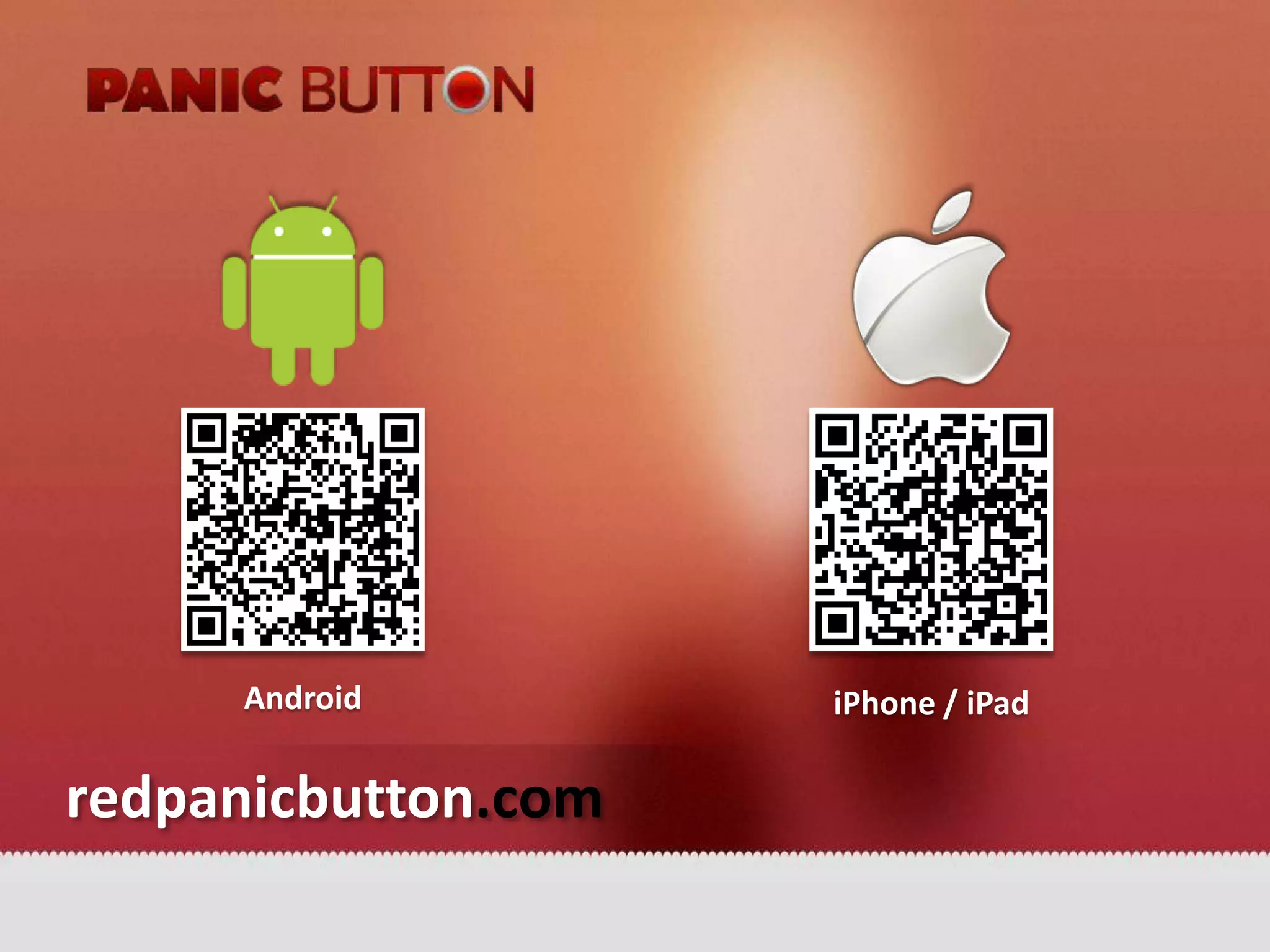 Red panic Button Emergency App for iPhone & Android | PPT