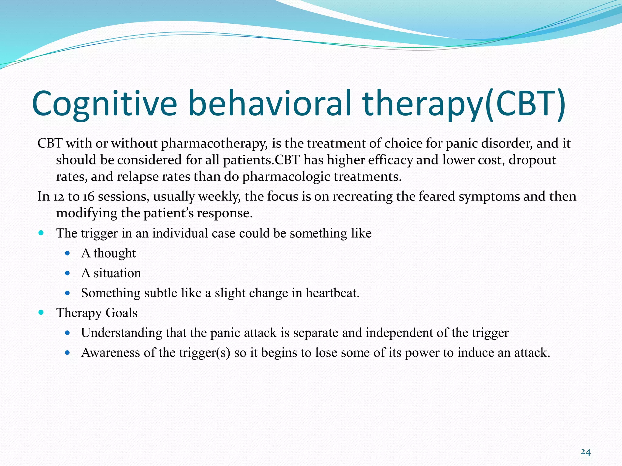 Panic disorder | PPTX