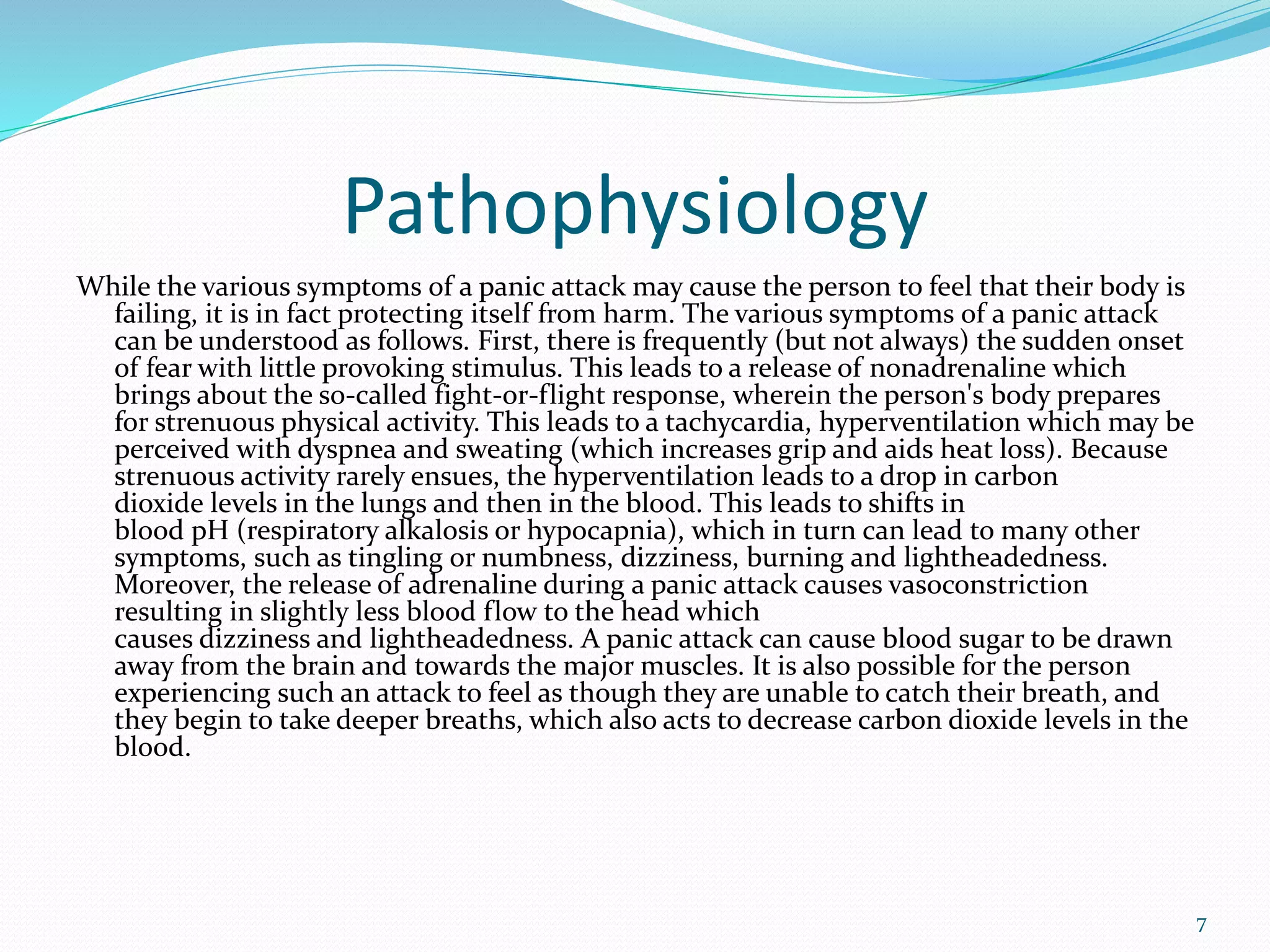 Panic disorder | PPTX