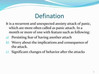 Panic disorder | PPT
