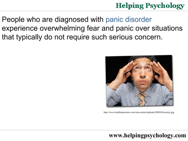 Panic Disorder : Controlling Fight Or Flight | PPT