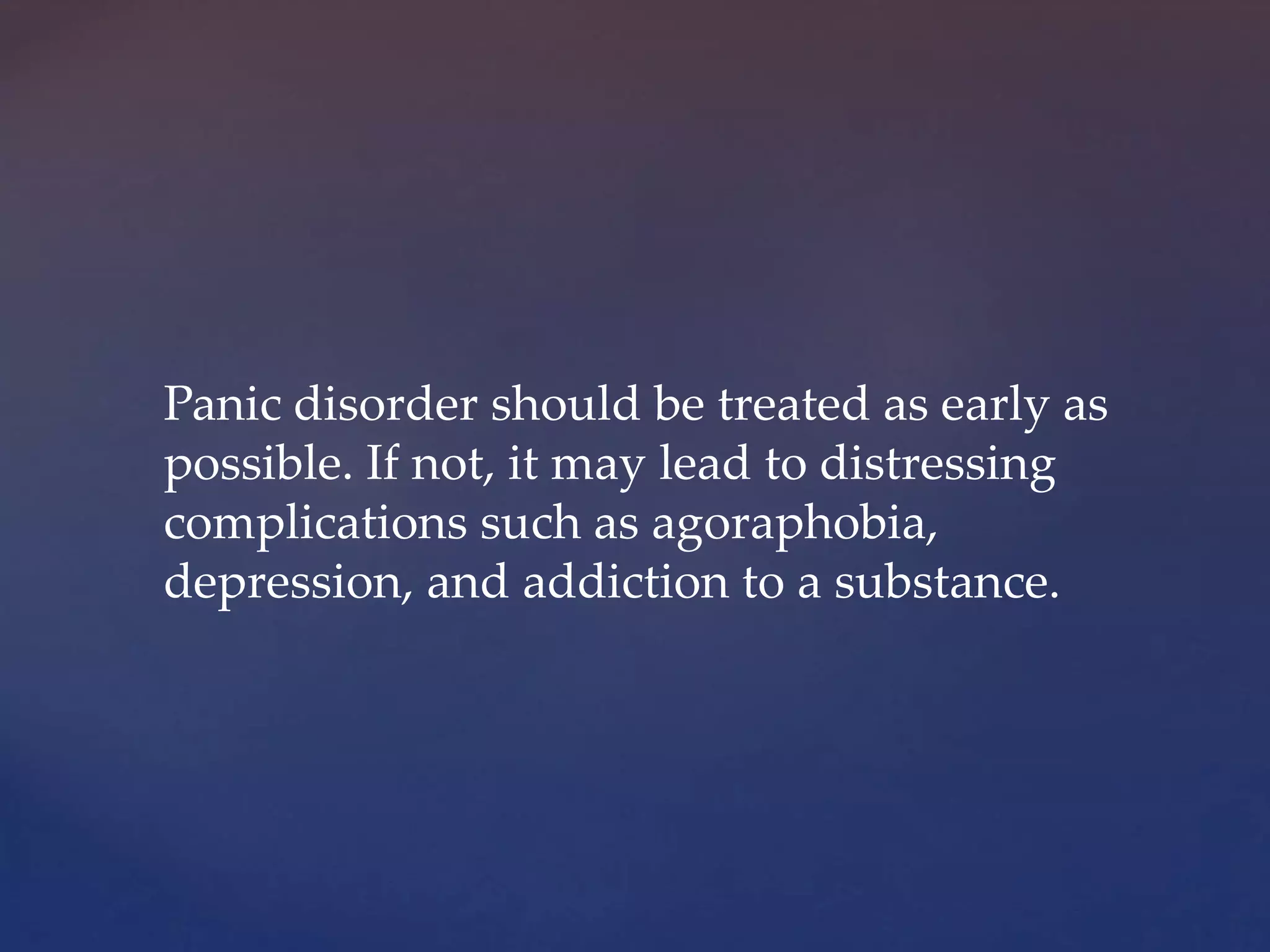 Panic disorder among children and adolescents | PPT Panic disorder among children and adolescents | PPT