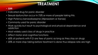 Panic disorder and agoraphobia | PPTX